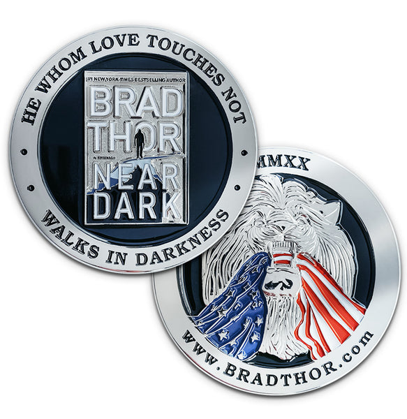 LIMITED EDITION Near Dark Challenge Coin – Brad Thor Store